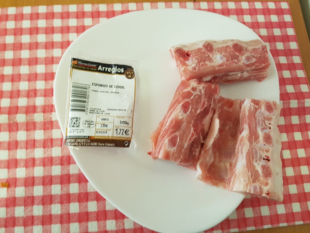 espinazo de cerdo (1) - Gastronomía y turismo en Valencia gastronómica