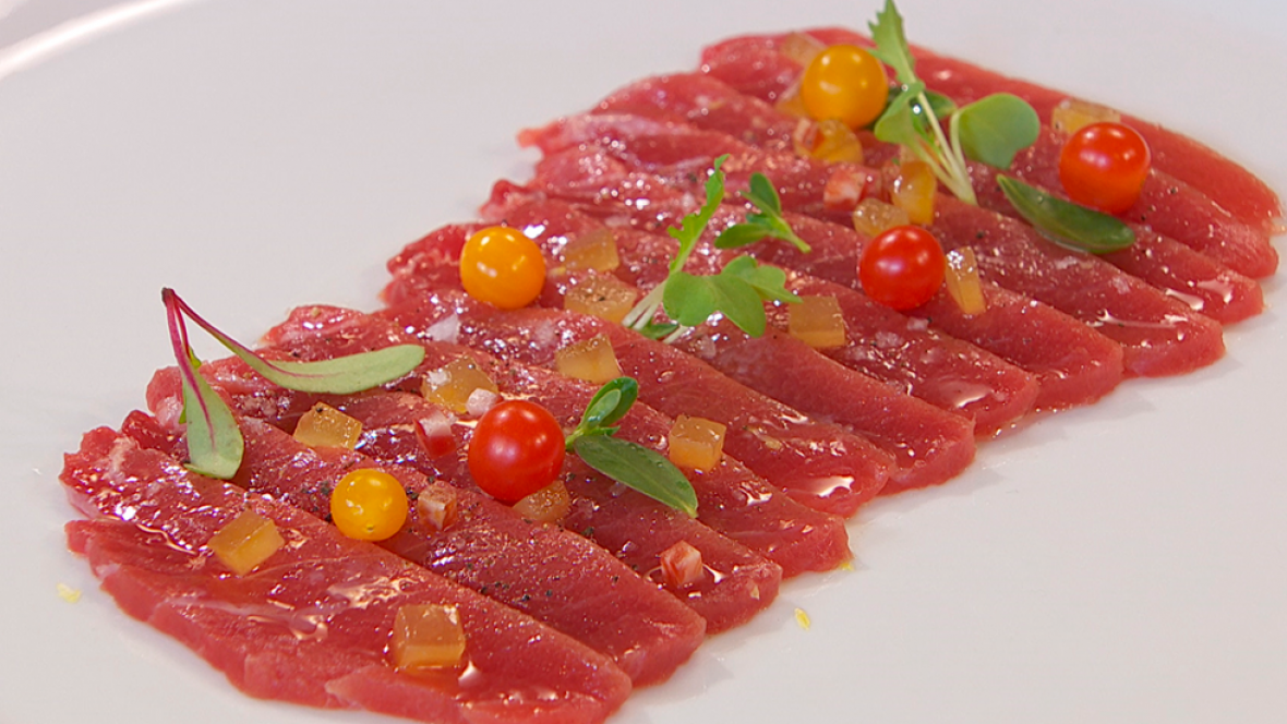Receta de carpaccio de atún con jamón - Gastronomía y turismo en ...