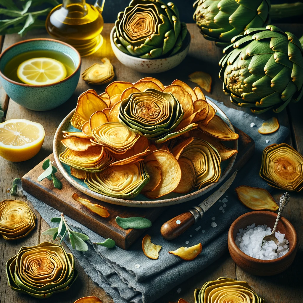 Chips de Alcachofa: El Aperitivo Crujiente que Revolucionará tu Mesa ...