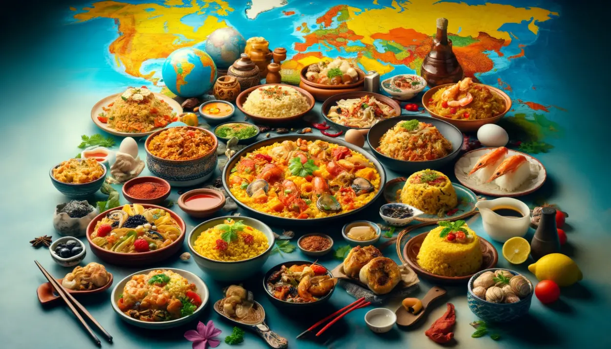 La vuelta al mundo en un grano de arroz: 10 Recetas internacionales que ...