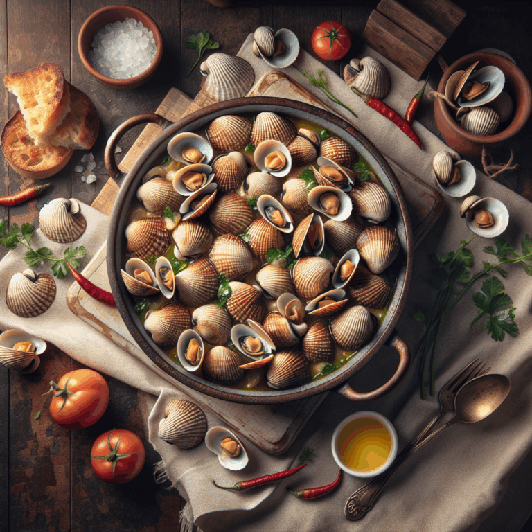 Descubre el secreto de unas almejas a la marinera como las de la abuela ...